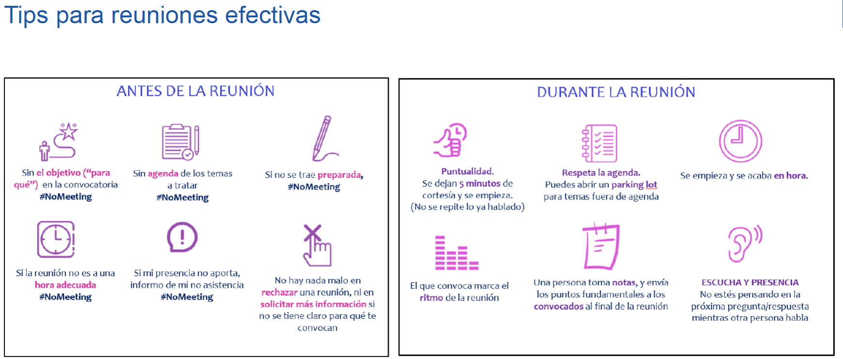 Citas Sobre Reuniones Efectivas